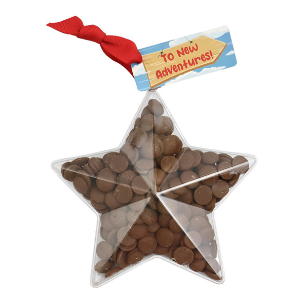 'ButtonChocs' Star - Chocolate Buttons - Gift | ButtonChocs